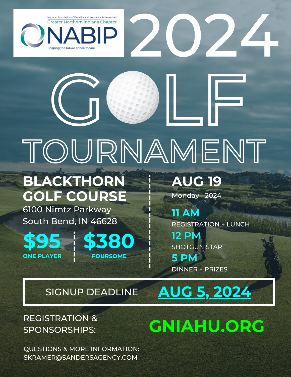 NABIP Northern Indiana Chapter - 2025 Golf Outing